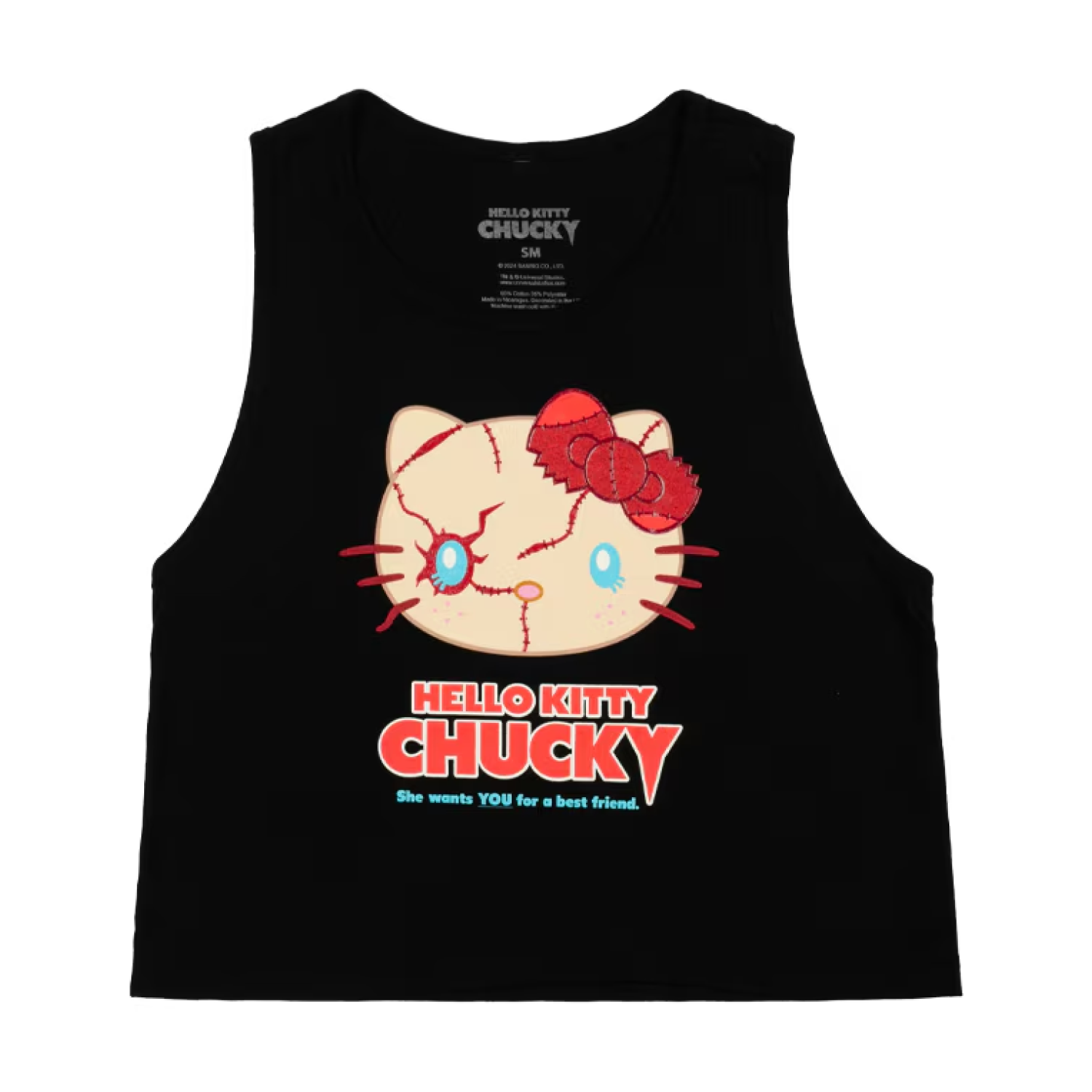 Hello Kitty® Chucky Cropped Tank Top – Shop Universal