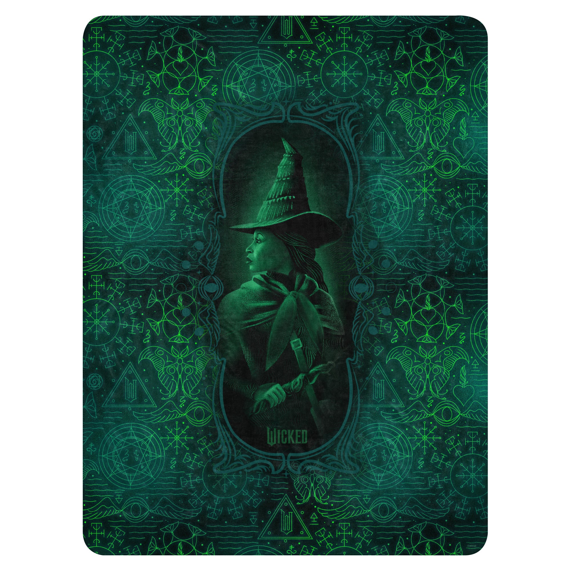 Wicked Elphaba Grimmerie Sherpa Blanket – Shop Universal