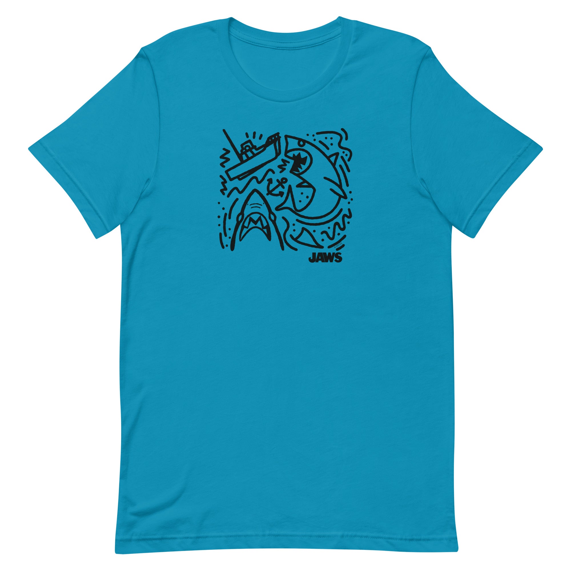 Jaws Boat Doodle T-Shirt – Shop Universal